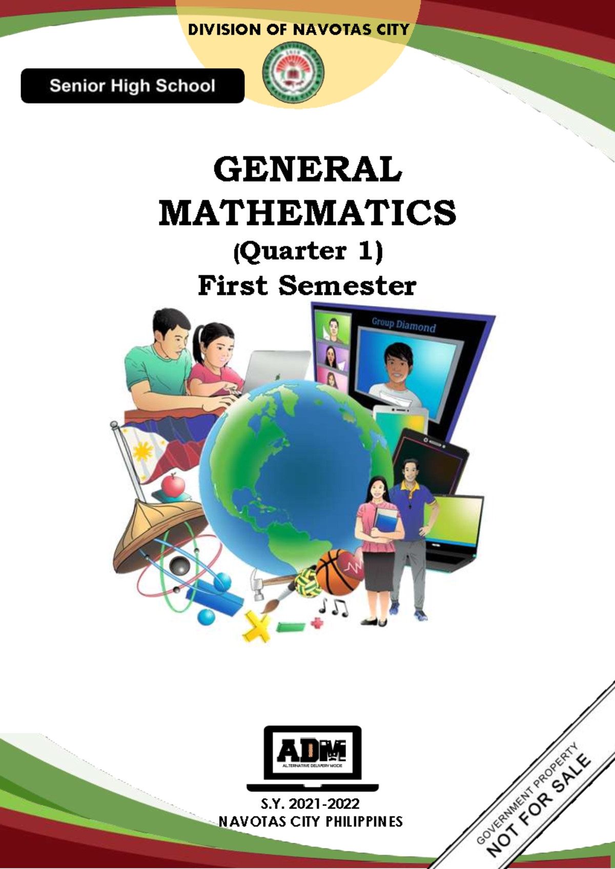 Module FOR GEN MATH - DIVISION OF NAVOTAS CITY ####### S. 202 1 - 2022 ...