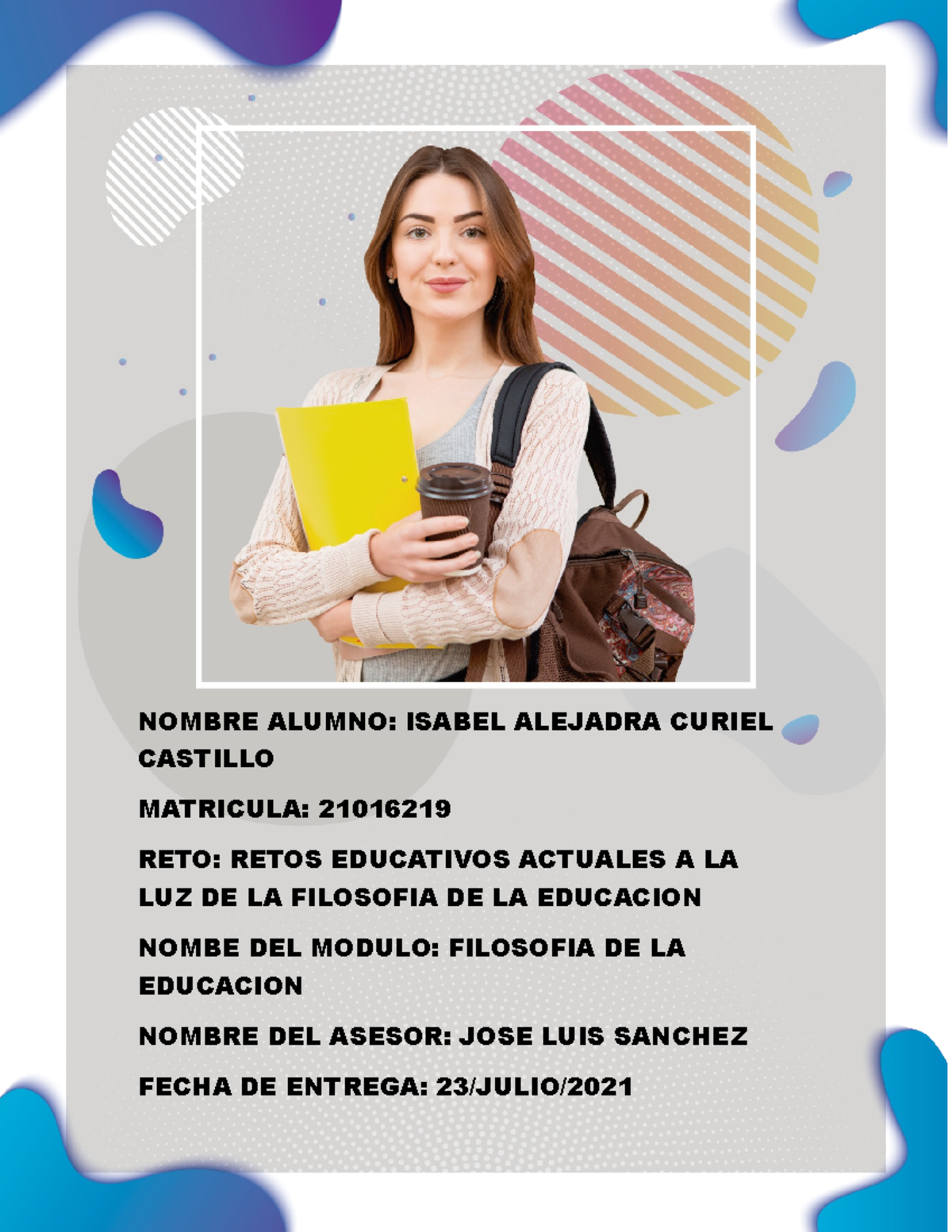 Reto 8 U3 - matertial de apoyo - NOMBRE ALUMNO: ISABEL ALEJADRA CURIEL ...