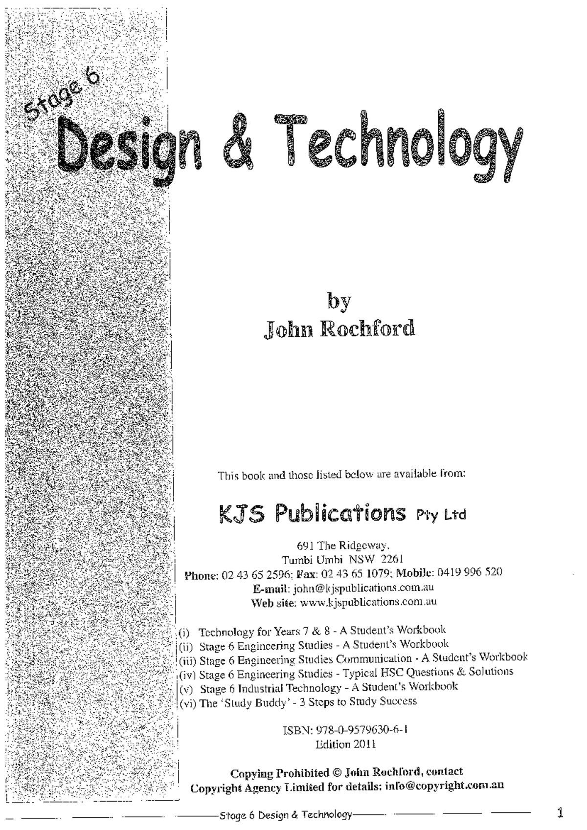Design and Technology Workbook - Studocu