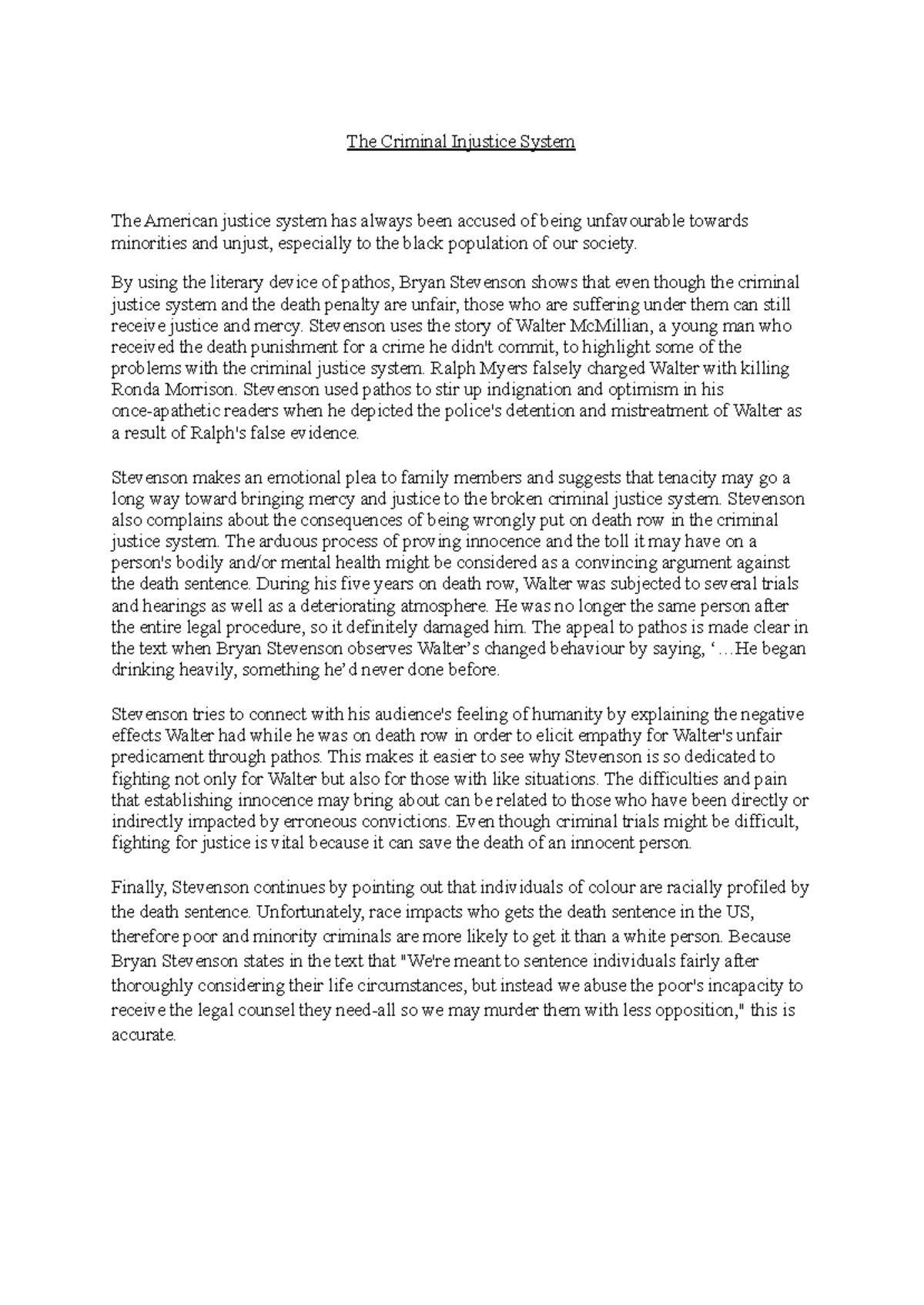 Film History - The Criminal Injustice System - The Criminal Injustice ...