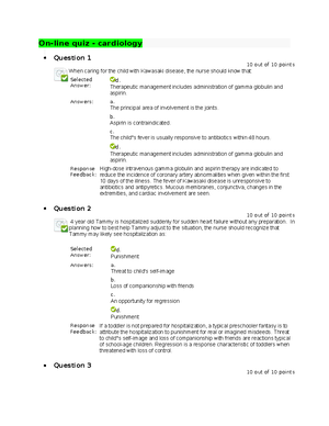 Week 6 skin quiz - different types skin disorders in children - On-Line ...