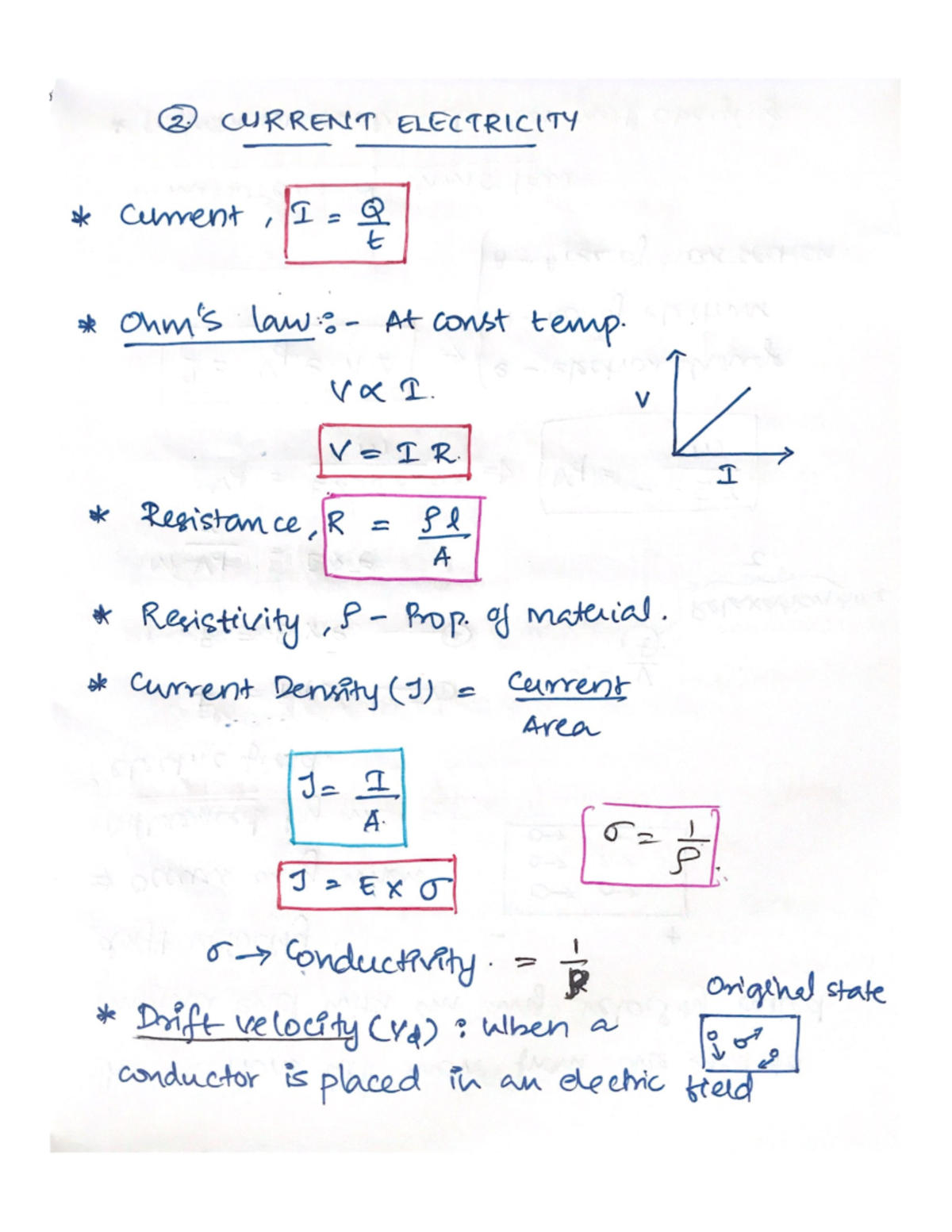 Physics- Current Electricity - Higher secondary equivalence, English ...