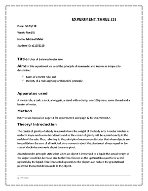CS311 Week 3 Tutorial 2 Solution - Describe three general methods for ...