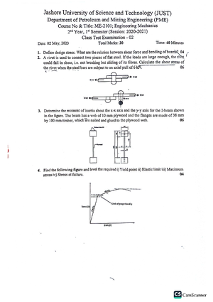 Mine Surveying - Engineering Mathematics - Studocu