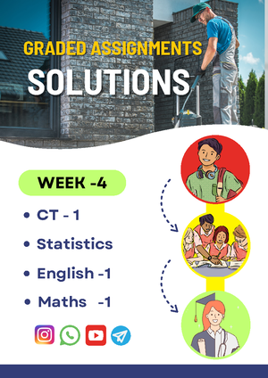 Week-5 - week 5 GA solution are made for IITM bs Maths2 students only - Week- Mathematics for ...