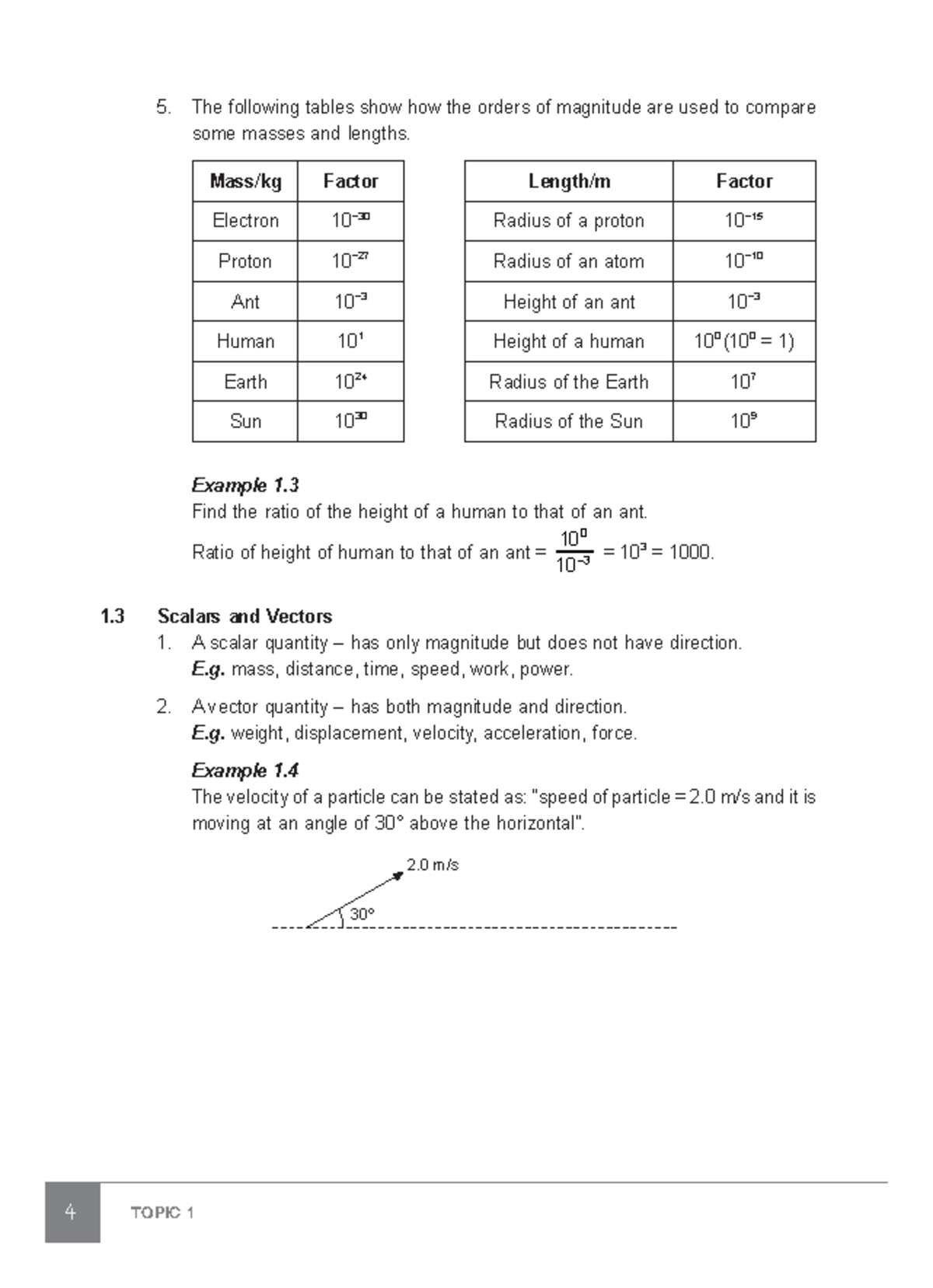 10 - Hello - 4 TOPIC 1 The following tables show how the orders of ...