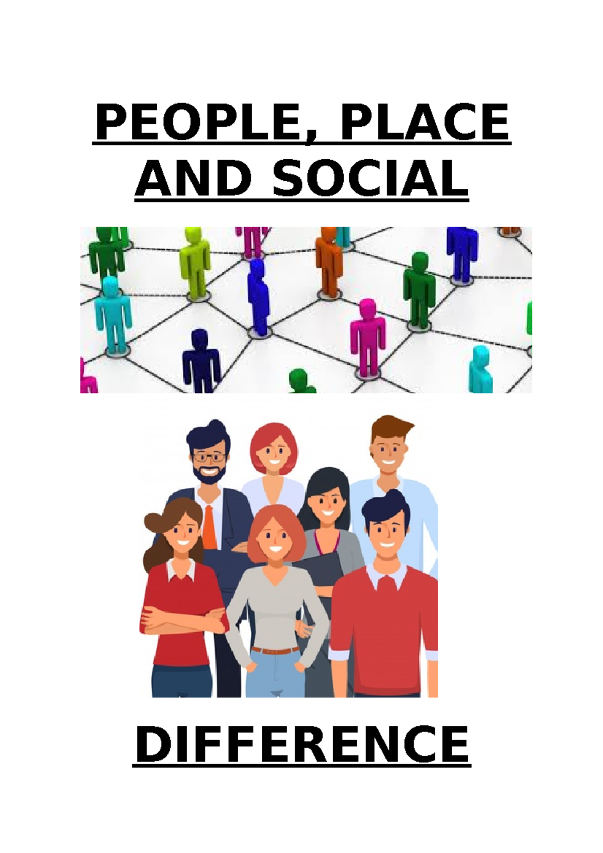 tutorial workbooks - PEOPLE, PLACE AND SOCIAL DIFFERENCE NOTES ...