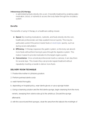 Administering Intravenous Medications Using IV Push - Assessment ...