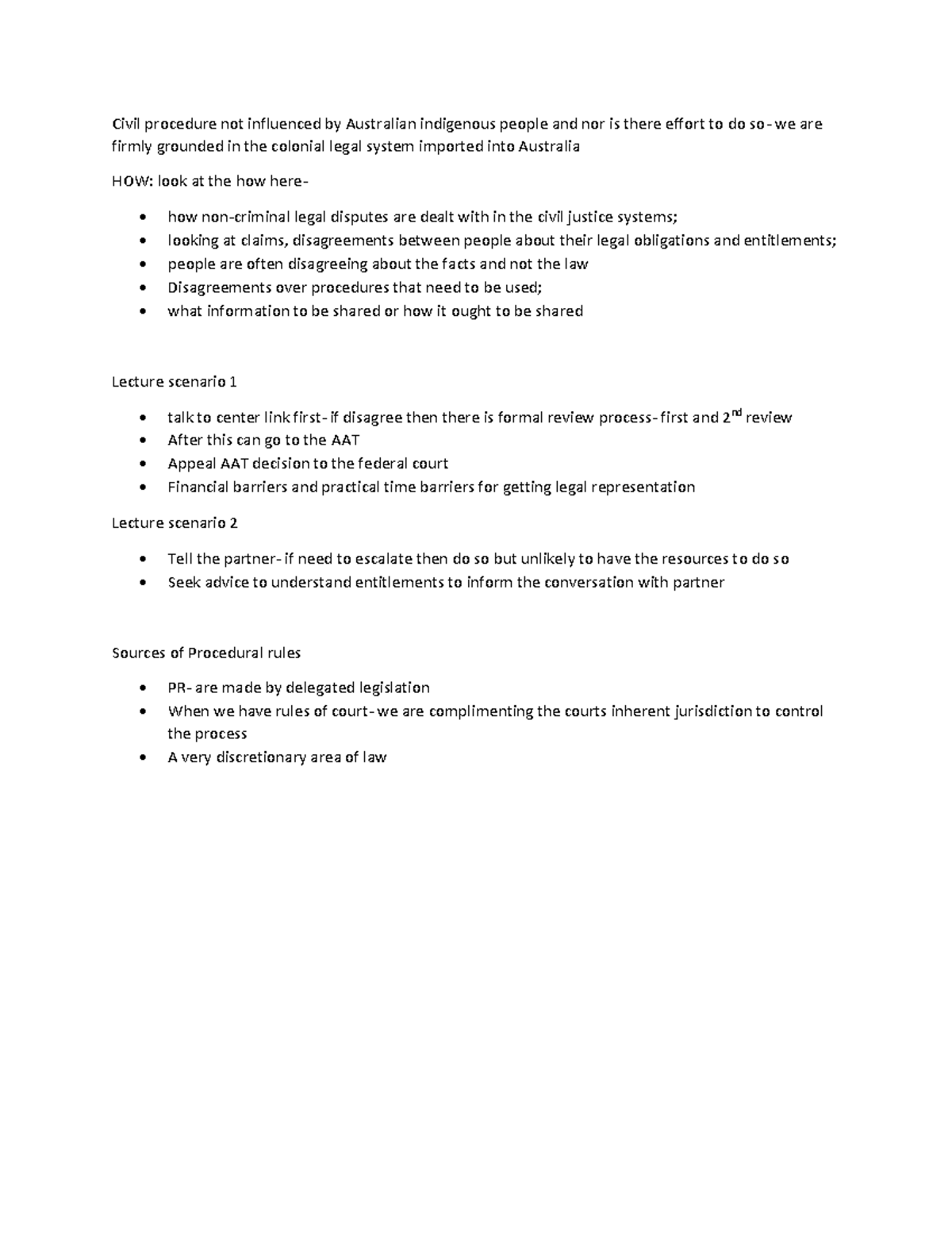 Lecture notes - Semester 2, 2020. Unit Coordinator: Dr Olivia Rundle ...