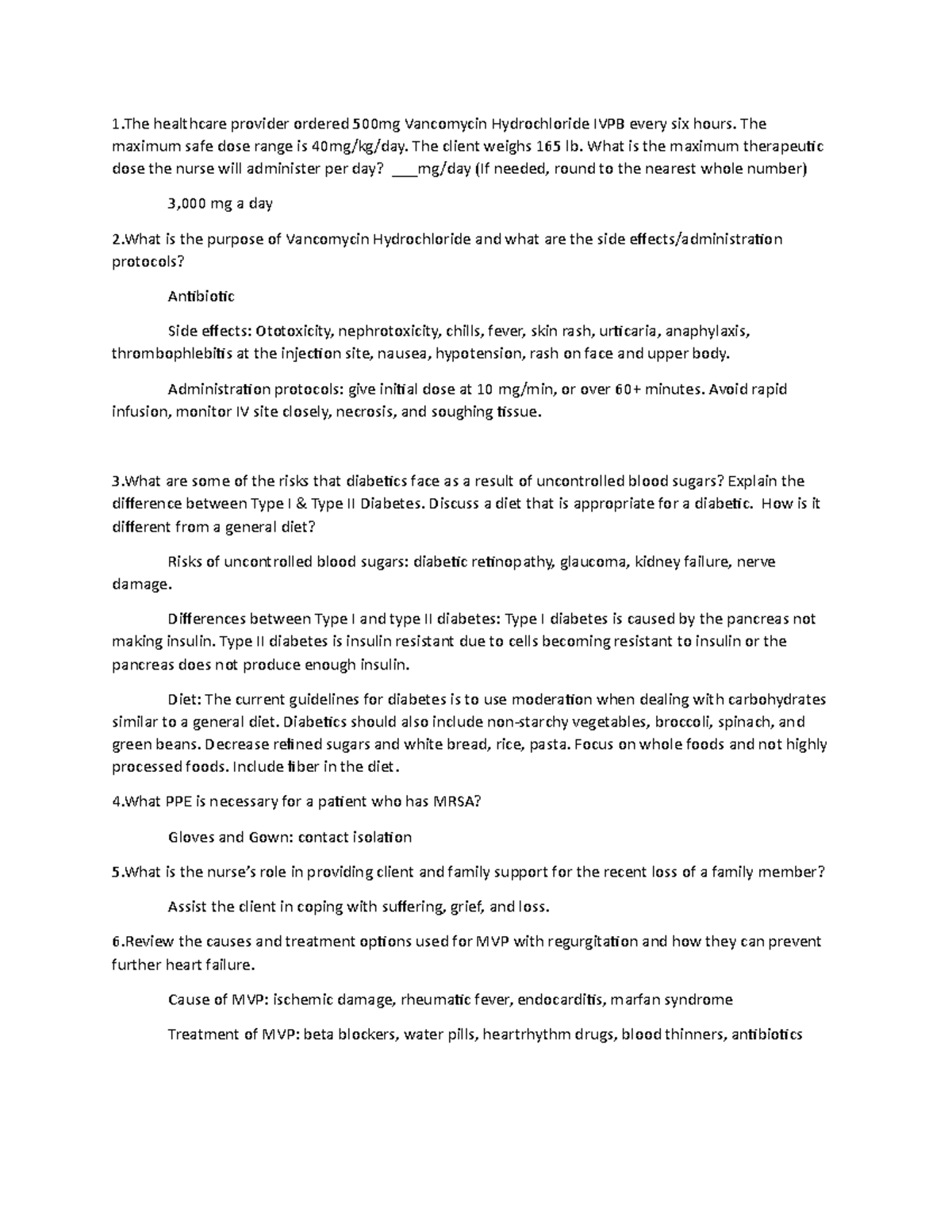 Multi-Simulation - Simulation - 1 healthcare provider ordered 500mg ...