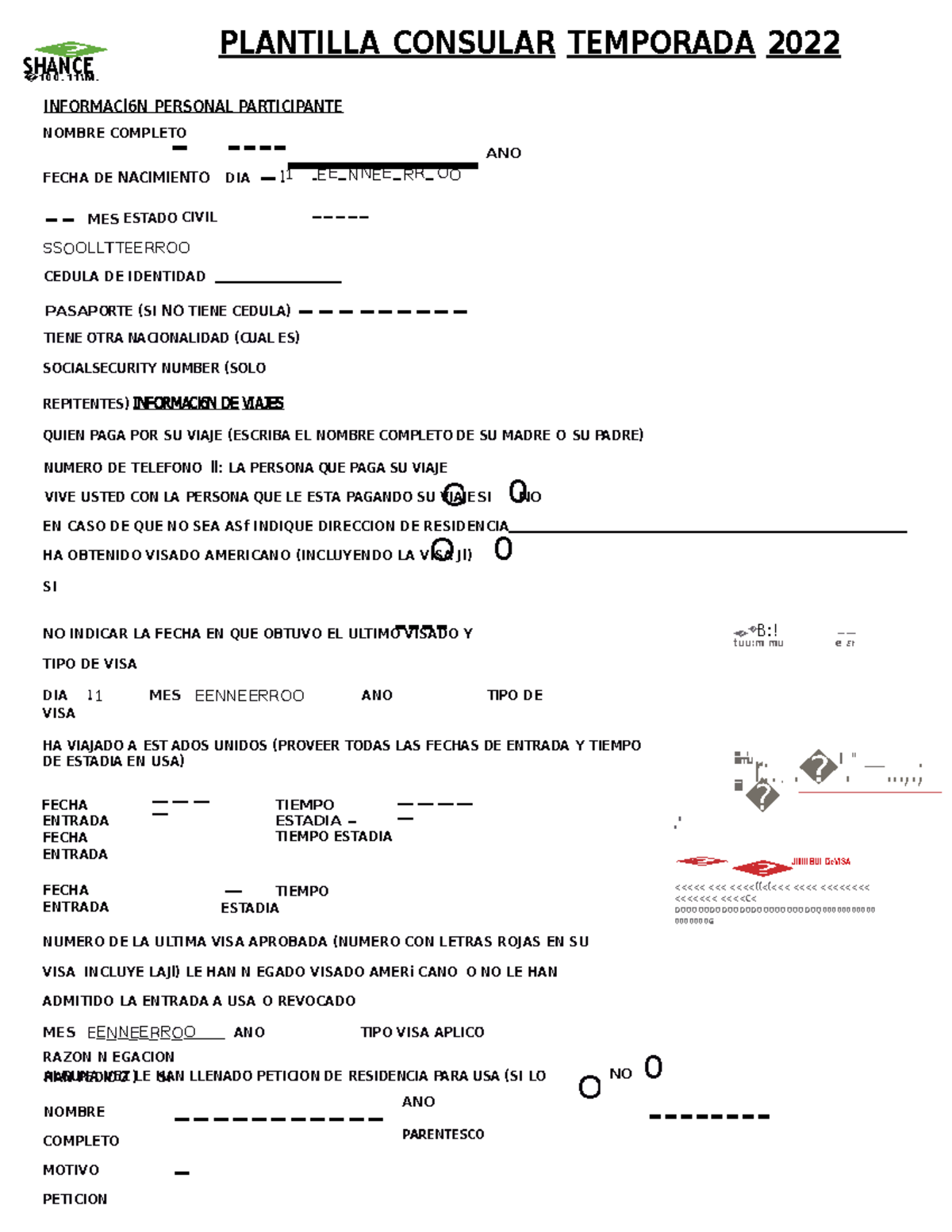 Plantilla Formulario Consular Editable (2022) - 100\M. PLANTILLA ...