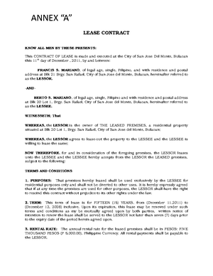 2022-30 Annexes Syllabi Effective October 2022 - ANNEX “A” THE ...