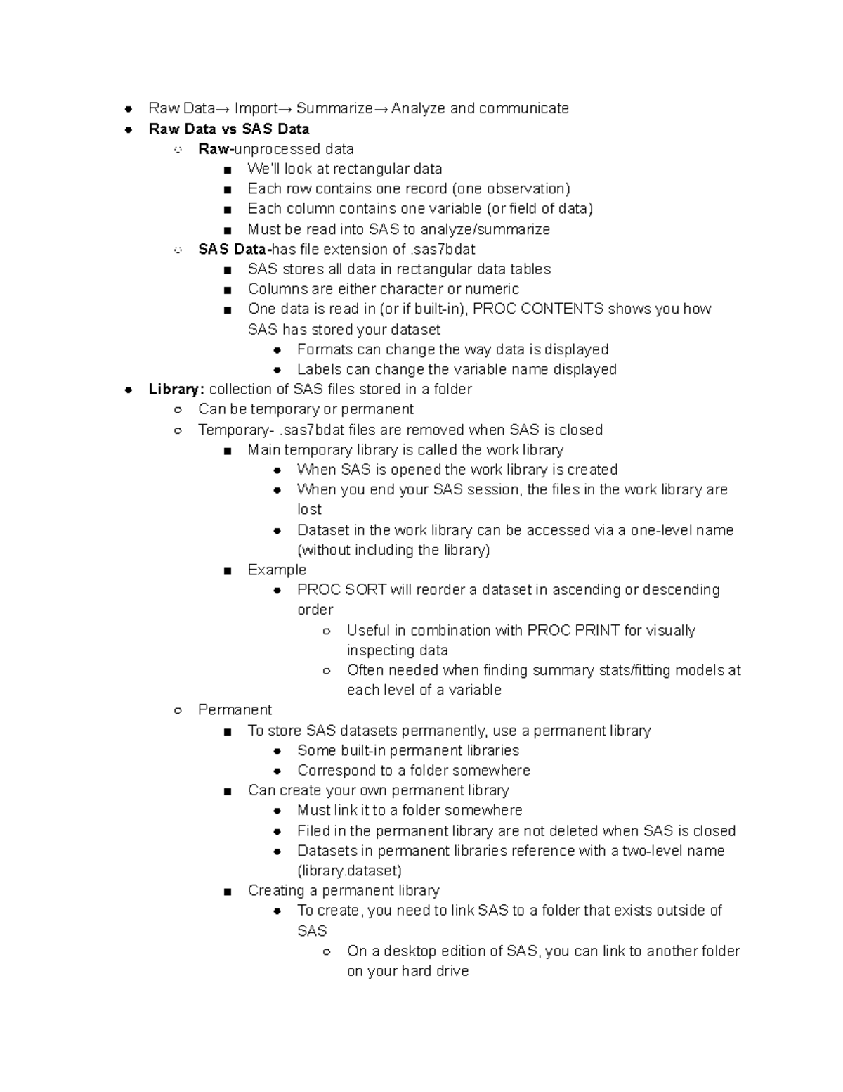 Lesson 2 - Raw Data→ Import→ Summarize→ Analyze and communicate Raw ...