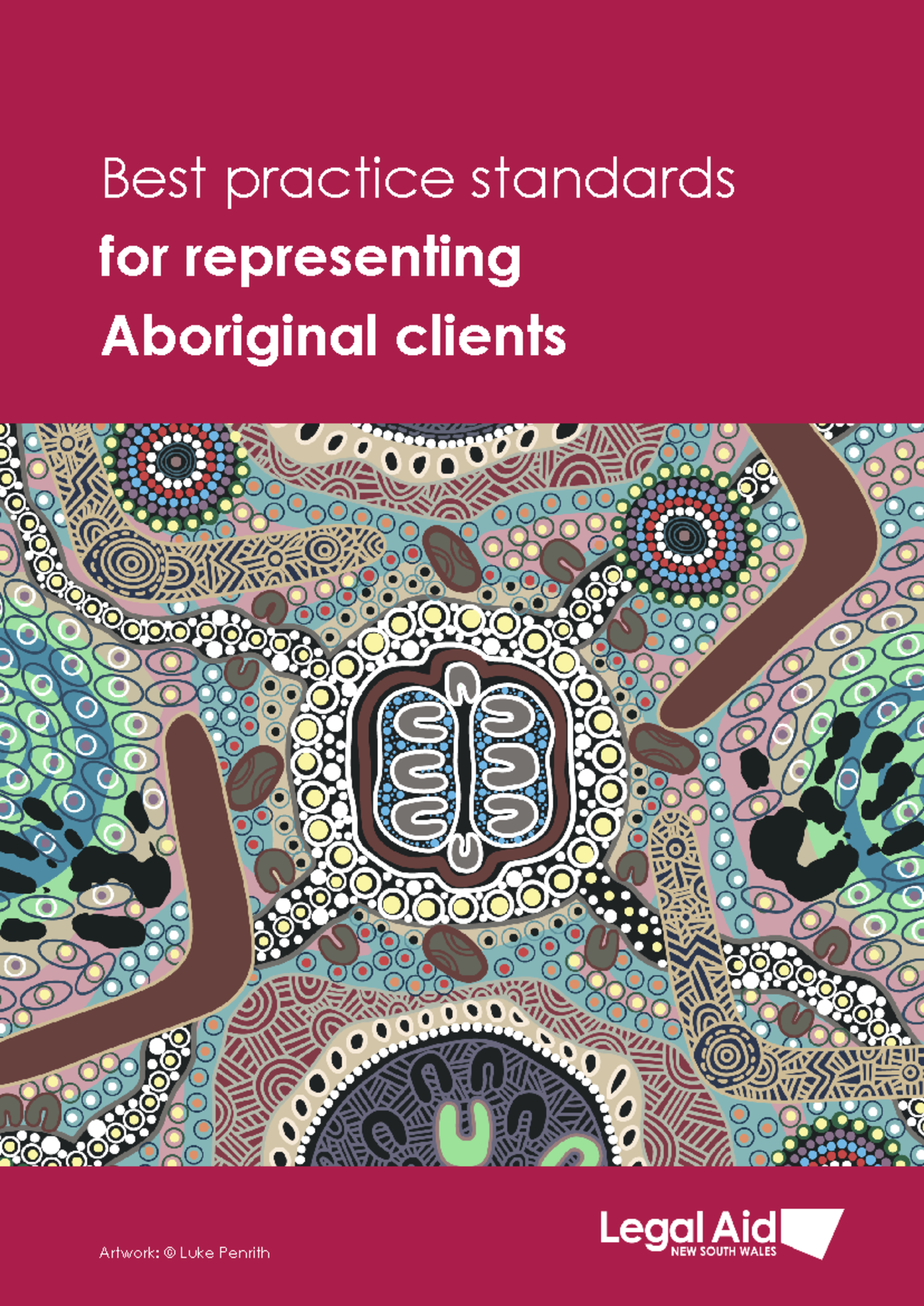 Best practice standards for representing aboriginal clients - Artwork ...