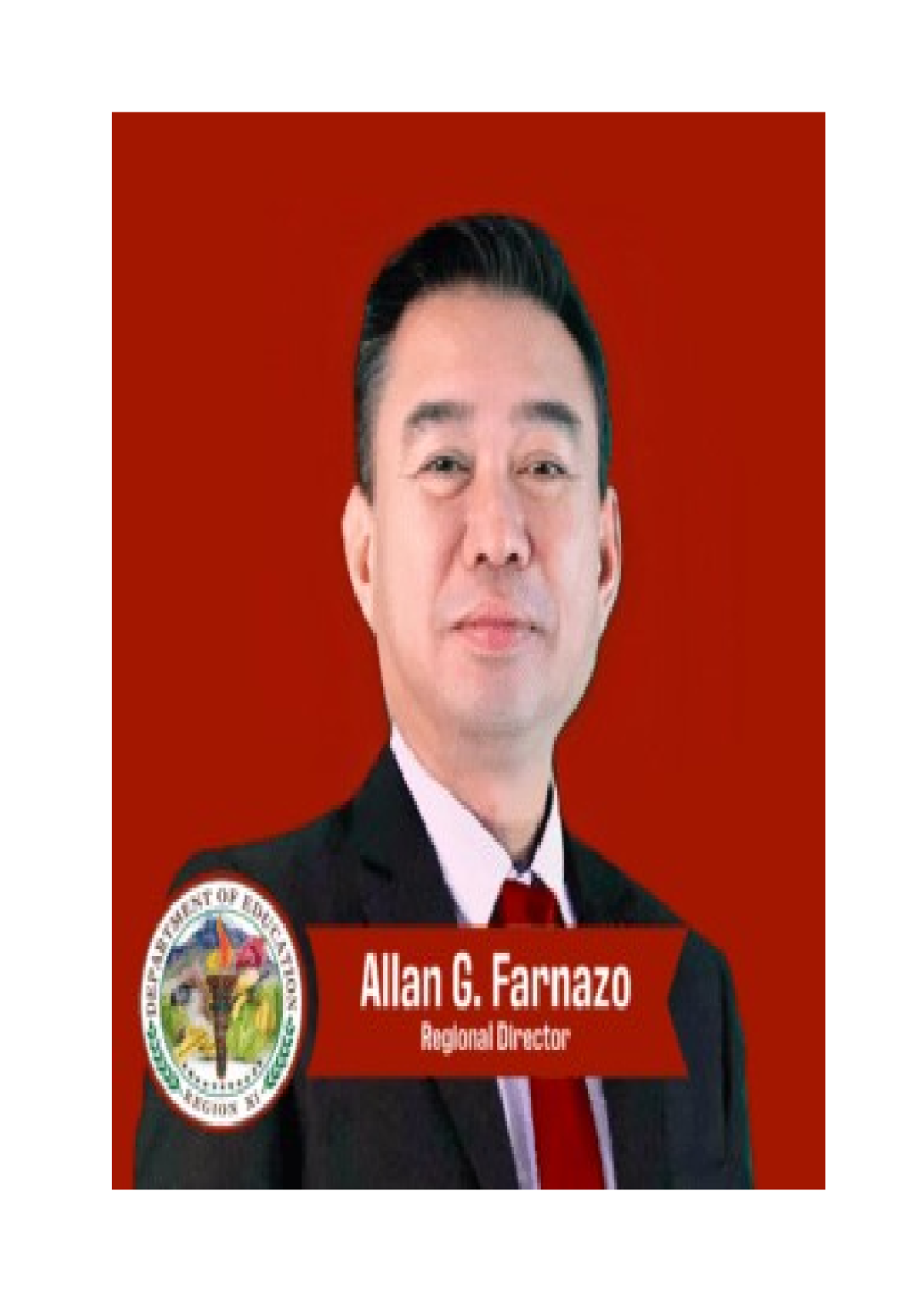Room decor - OF Allan G. Farnazo Regional Director OF Allan G. Farnazo ...