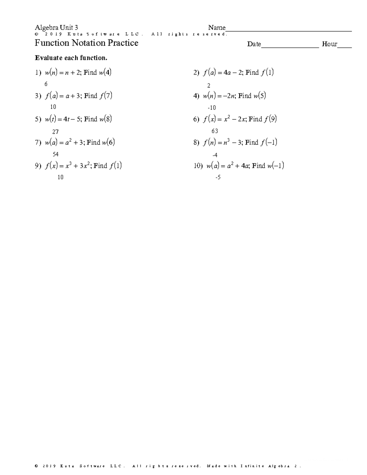 Kami Export Tristan Bothwell A1u3 Function Notation Practice ©f P
