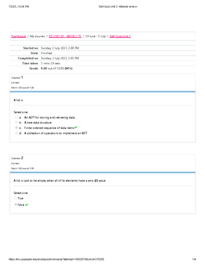 Final Exam (Proctored)(page 2 of 2) - Question 11 Answer saved Marked ...