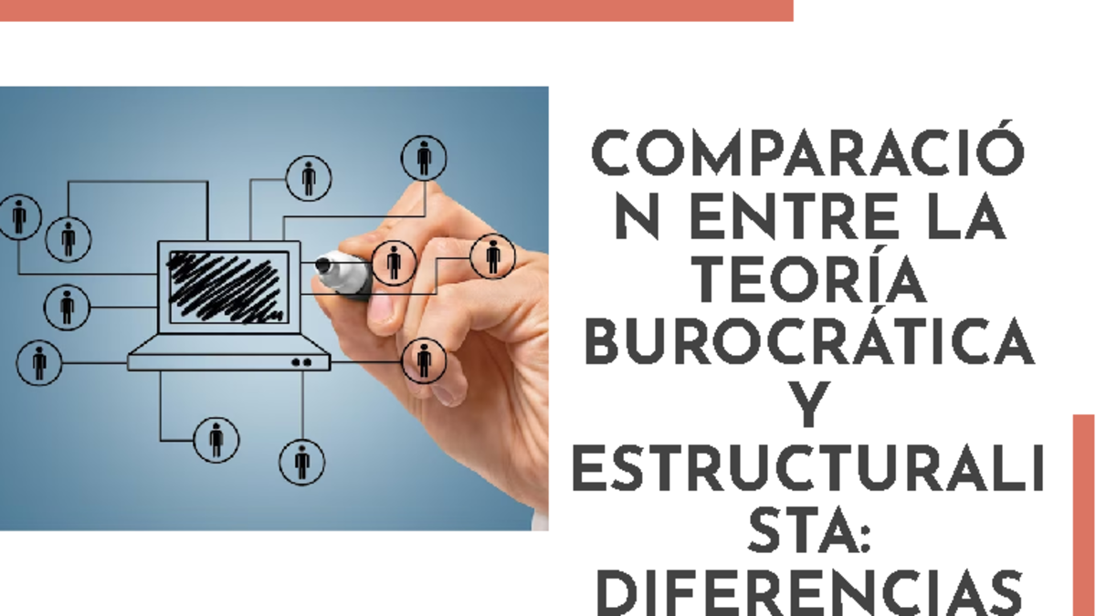 Wepik Comparacion Entre La Teoria Burocratica Y Estructuralista
