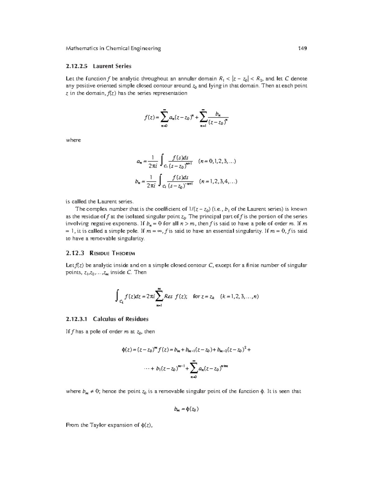Albright's Chemical Engineering - Mathematics in Chemical Engineering ...