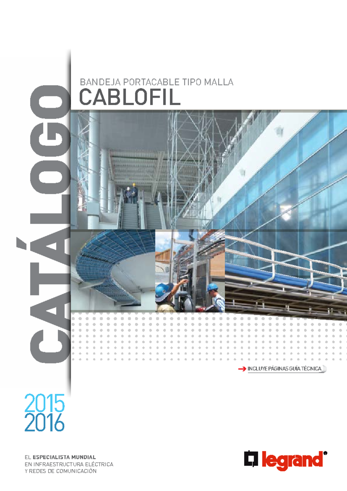 Catalogo cablofil - cablofil bandeja portacable tipo malla el ...