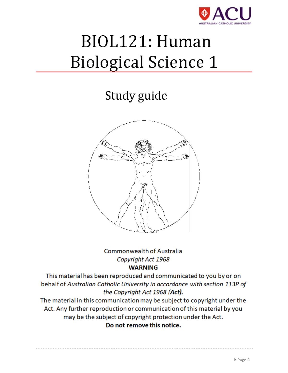 BIOL121 study guide and TLOs student 202330 final - BIOL121: Human ...