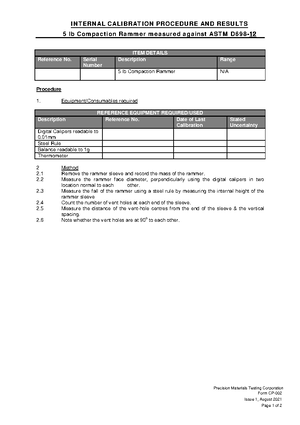 DPWH Material Requirements - SCHEDULE OF MINIMUM TEST REQUIREMENTS ...