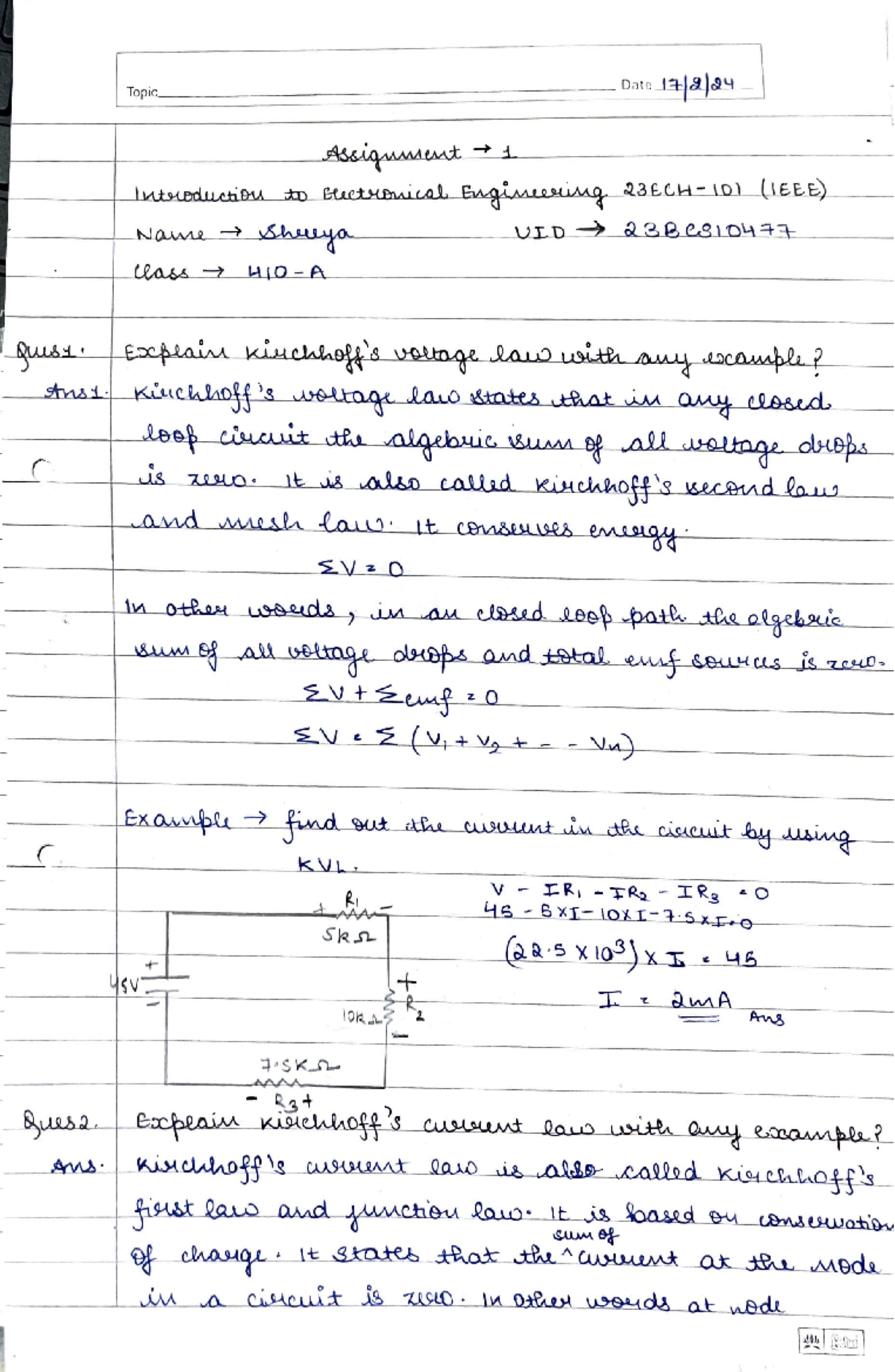 Ieee assignment 1 - Be-Cse - Studocu
