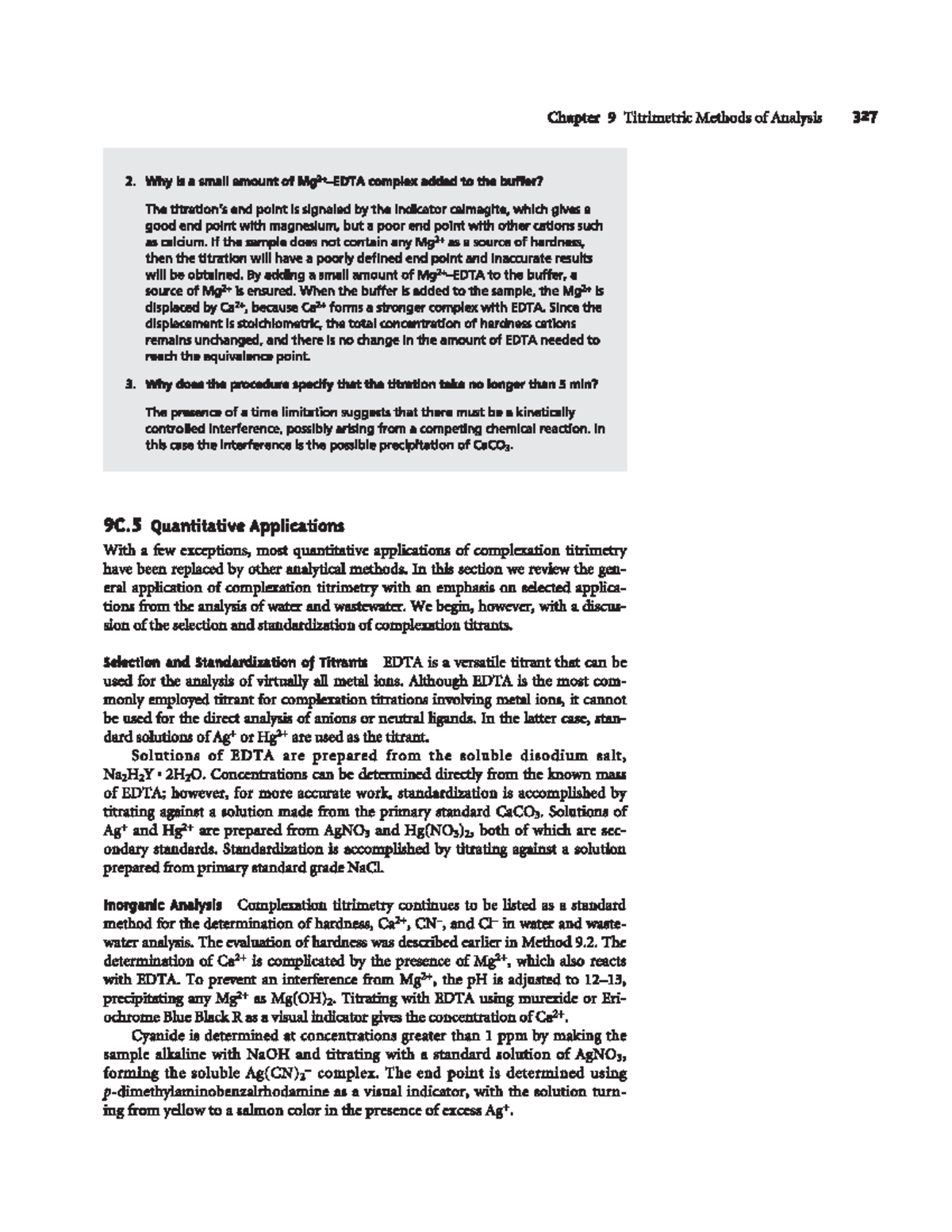 Selection and Standardization of Titrants - Analytical Chemistry - Studocu