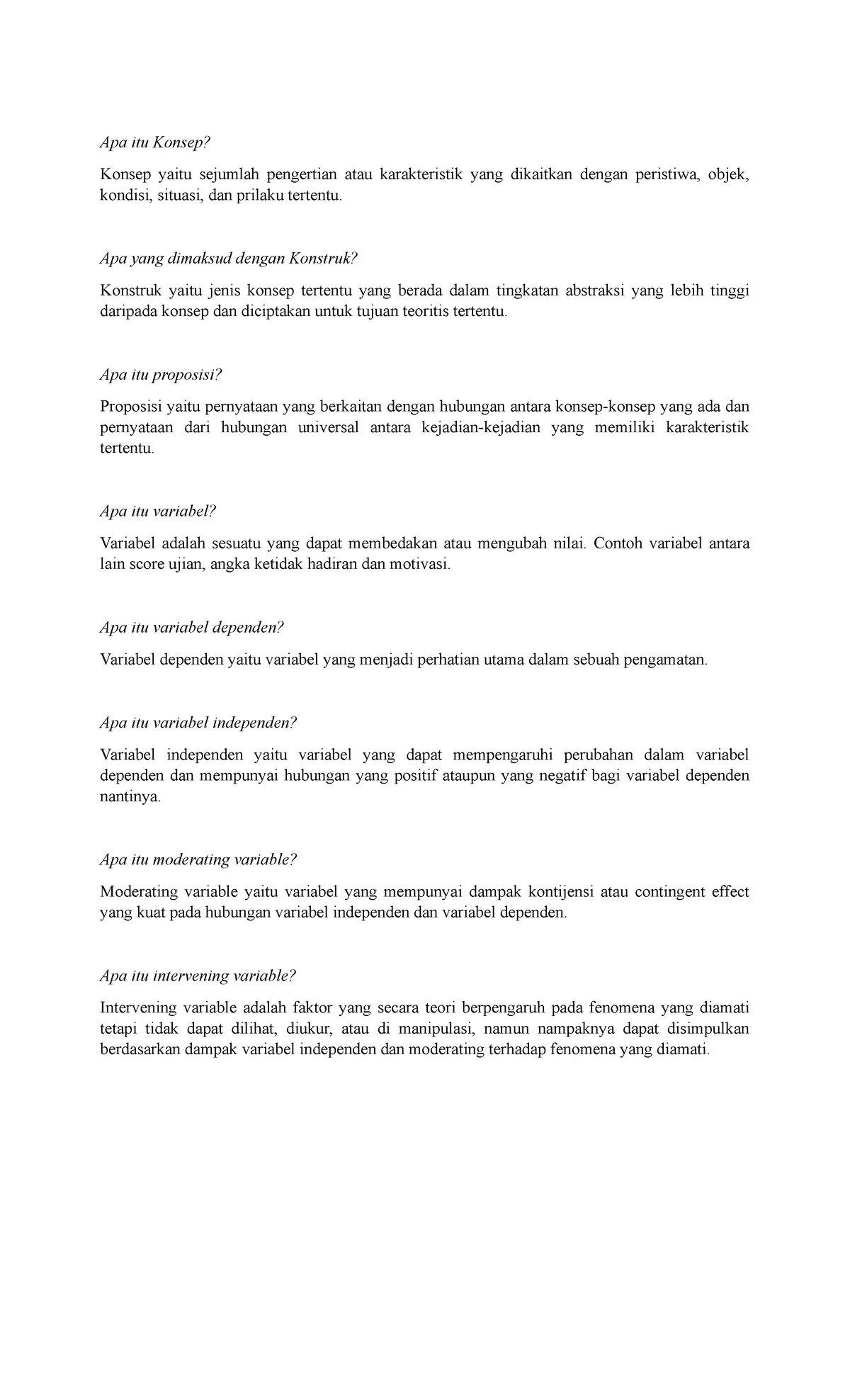 BAB 4 - Kerangka Teoritas DAN Penyusunan Hipotesis-3 - Apa itu Konsep ...