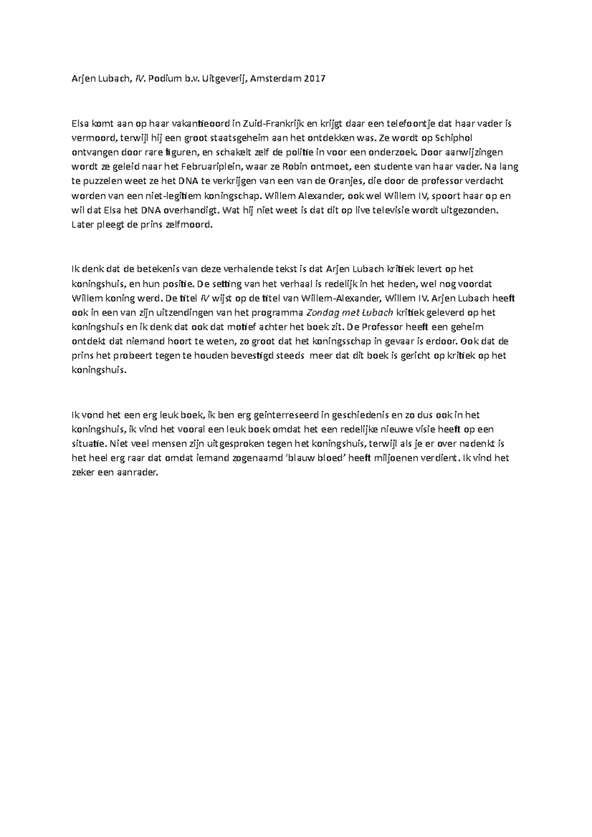 BV P3 IV Remco Visser M4B - Arjen Lubach, IV. Podium b. Uitgeverij ...