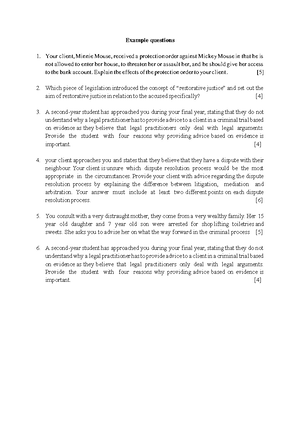 [Solved] How to structure a mitigation statement in South Africa ...