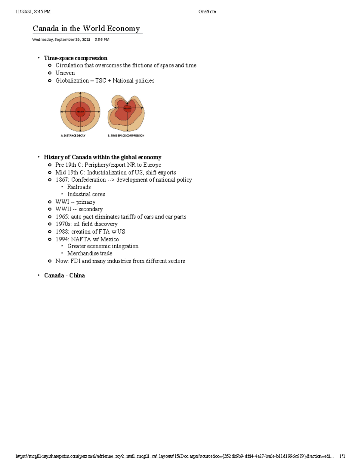 Lecture 6 notes - 11/22/21, 8:45 PM OneNote - Studocu
