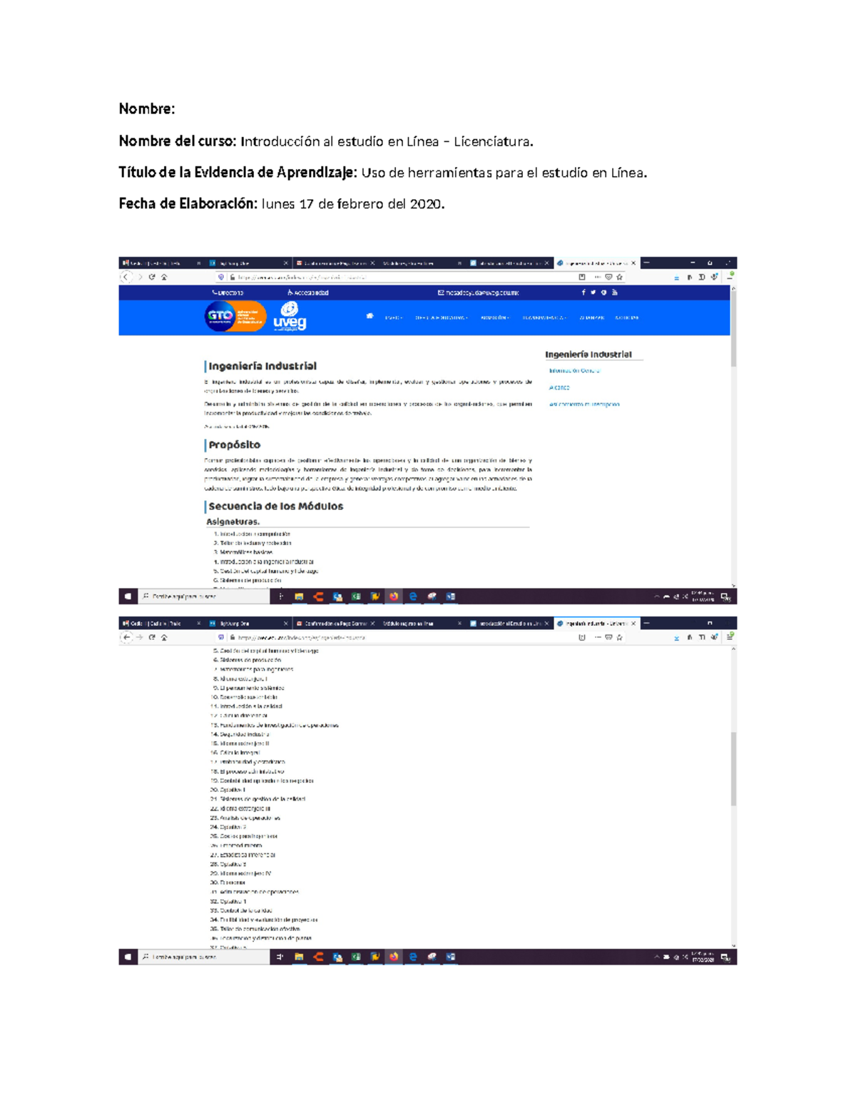 Uso de herramientas para el estudio en línea - introduccion a la ...