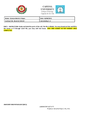 Prelim - LAB Avtivity 2 ( Editable) - Date: 9/8/ Section/ Lab Activity ...