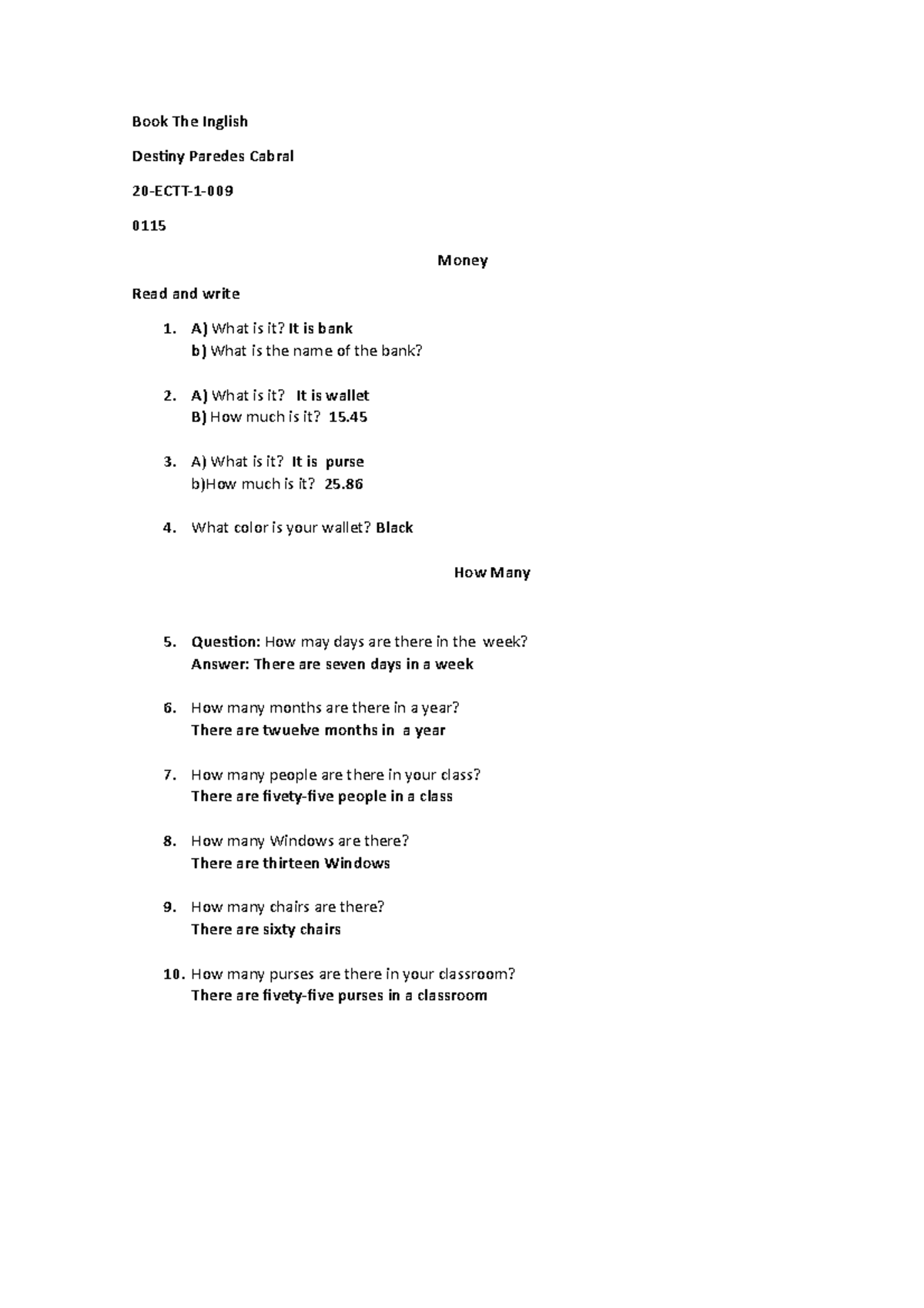 Book The Inglish 2 - Book The Inglish Destiny Paredes Cabral 20-ECTT-1 ...