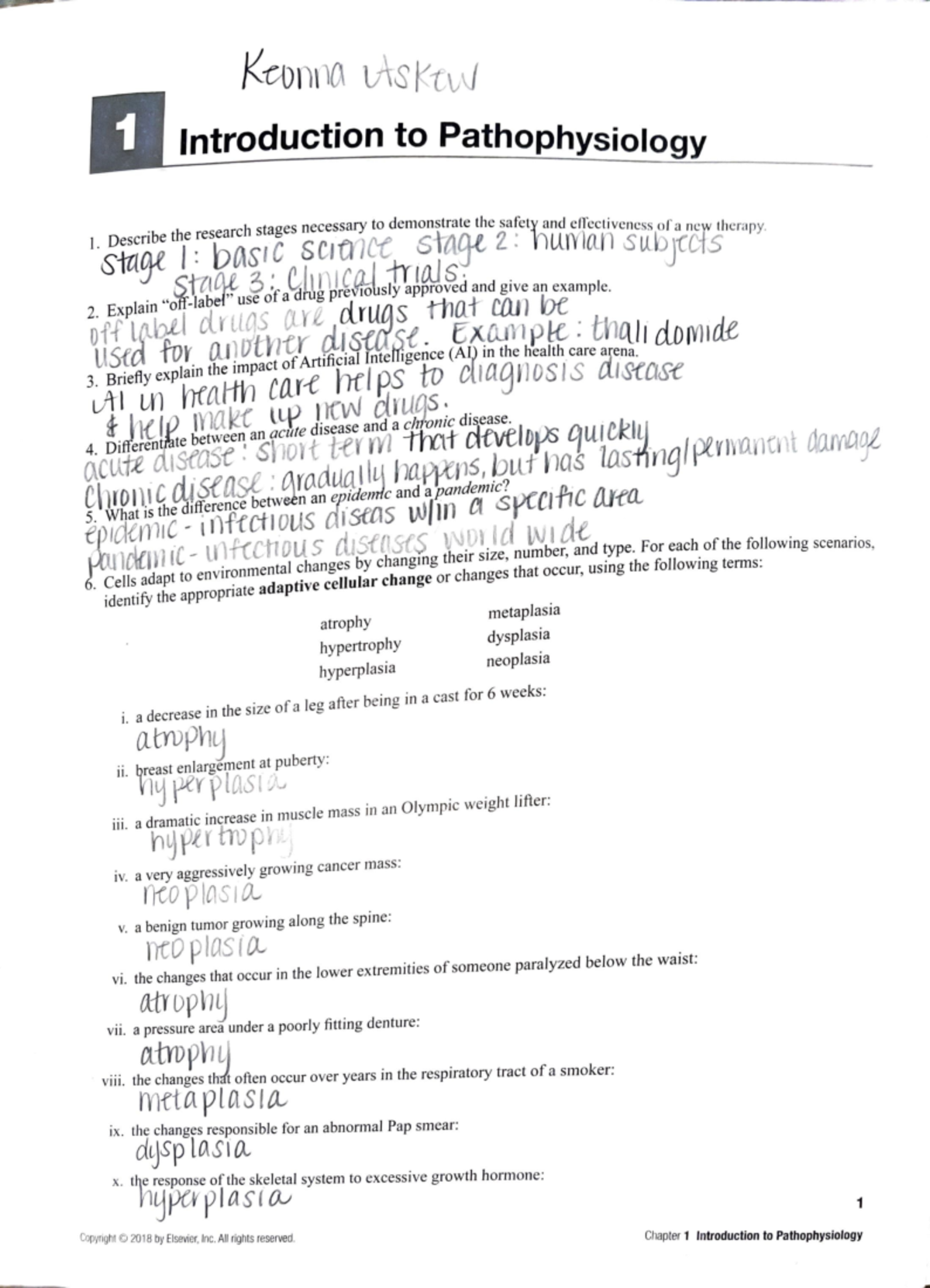 Week 1 study guide - K-co nn C\ v\s k-c;v a - Studocu