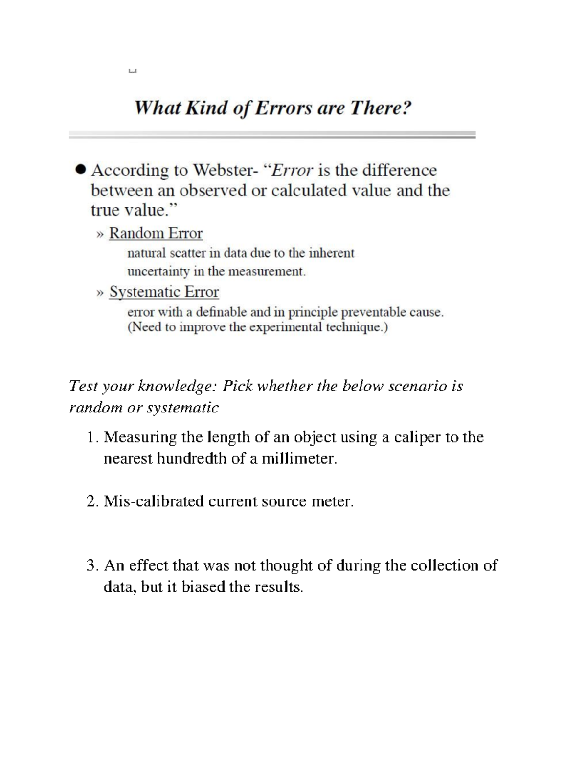 Error and measurement-calculus worksheet completed - Test your ...