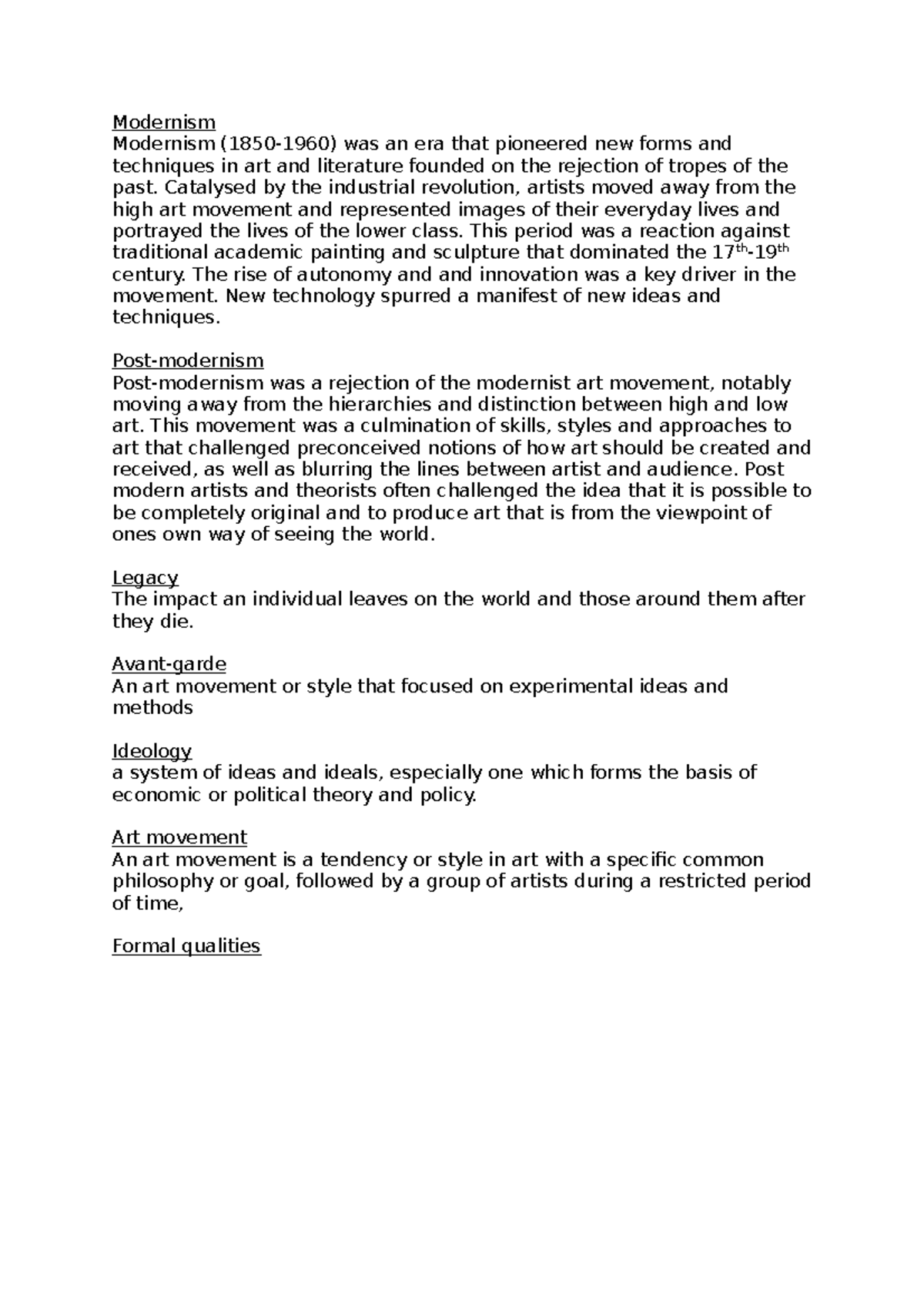 Modernism - An overview of the Modernist art movement - Modernism ...