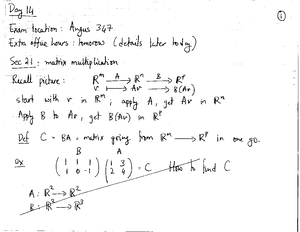 Math 221 Notes - Math 221 Course Notes Chad Davis Updated June 5, 2020 ...