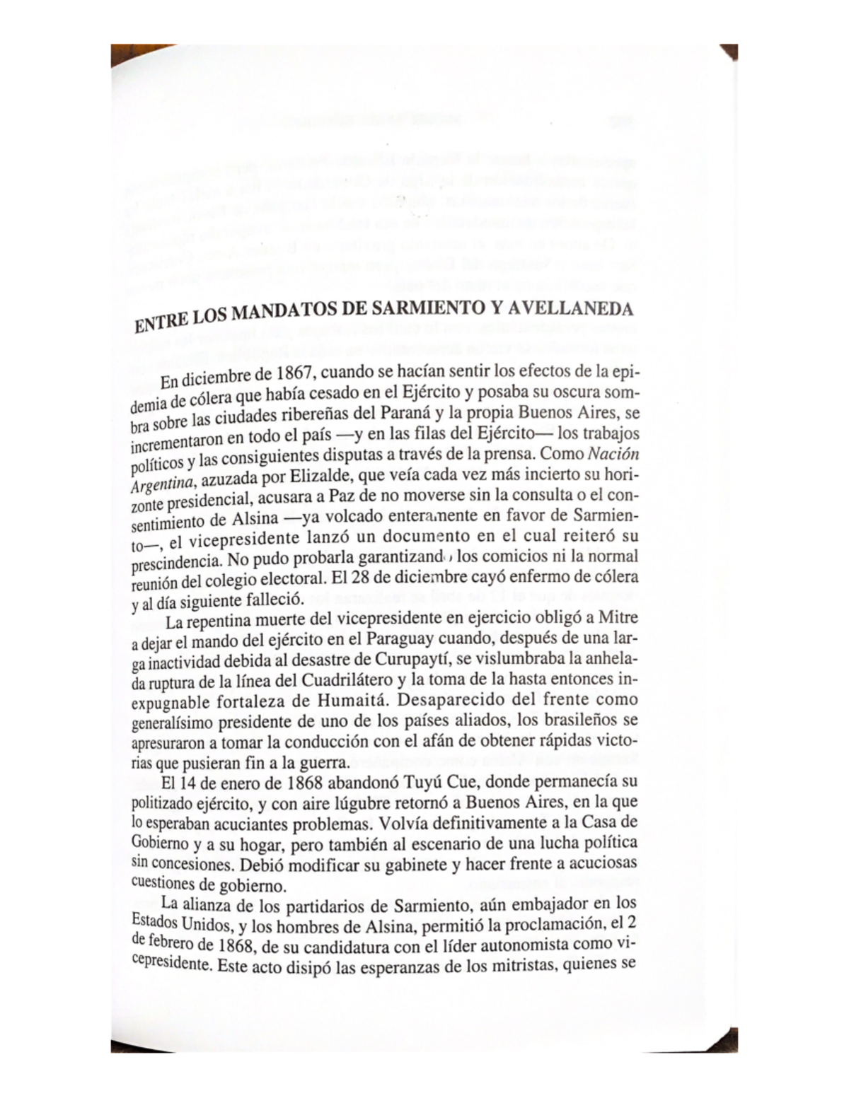 De Marco - Capítulo 8 - Entre los mandatos de Sarmiento y Avellaneda ...