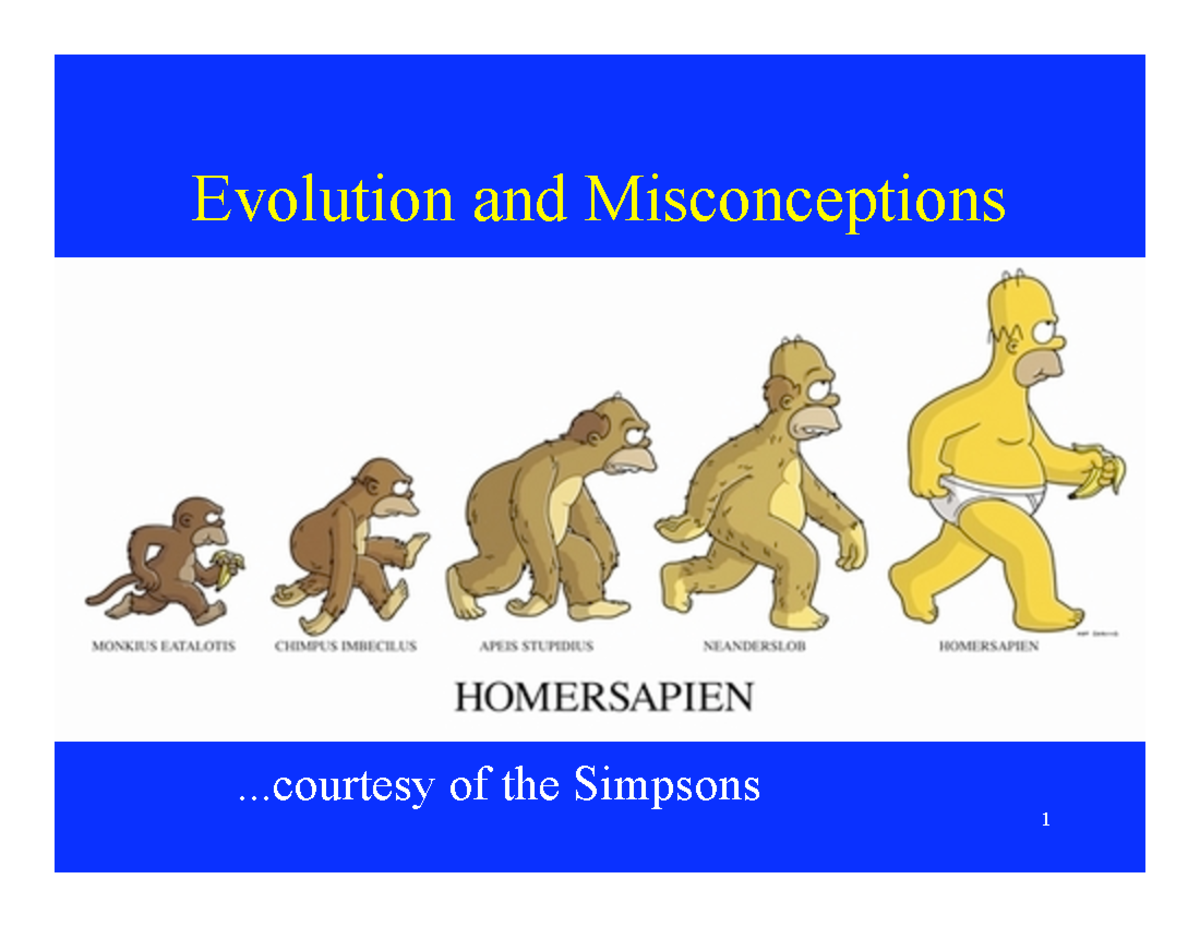Astronomy 7 Evolution AND Misconceptions Powerpoint Lecture - Evolution ...