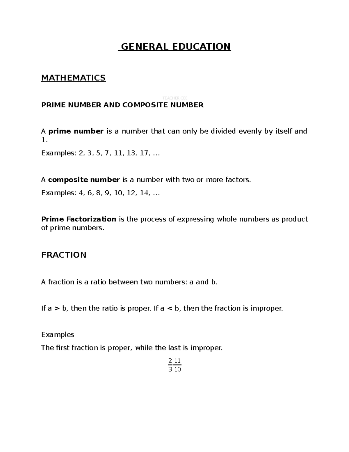CBRC MS Teams Week 1 - hshsgd - TEACHER CEE GENERAL EDUCATION ...