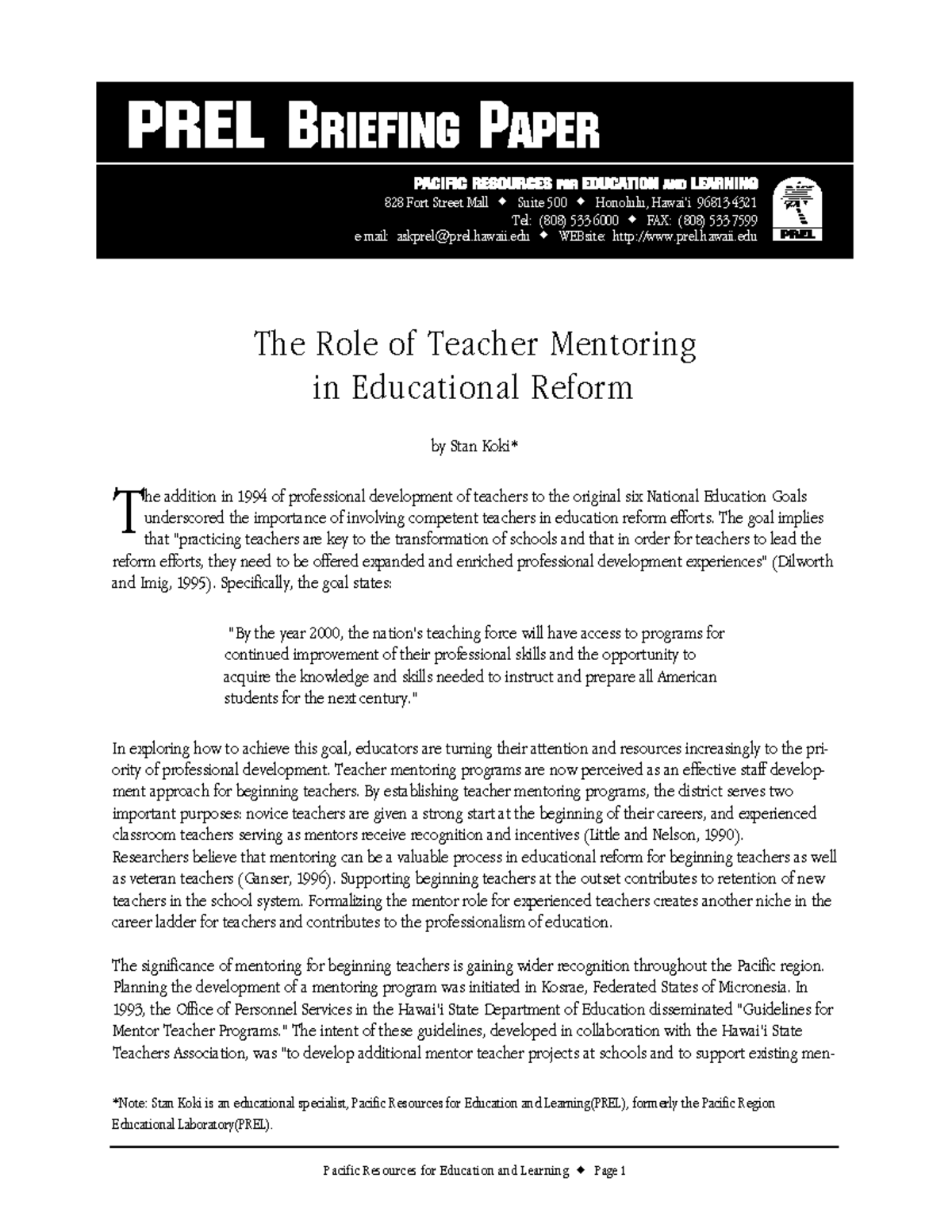 Role-mentor - Benchmark – Language Disabilities and Assistive ...