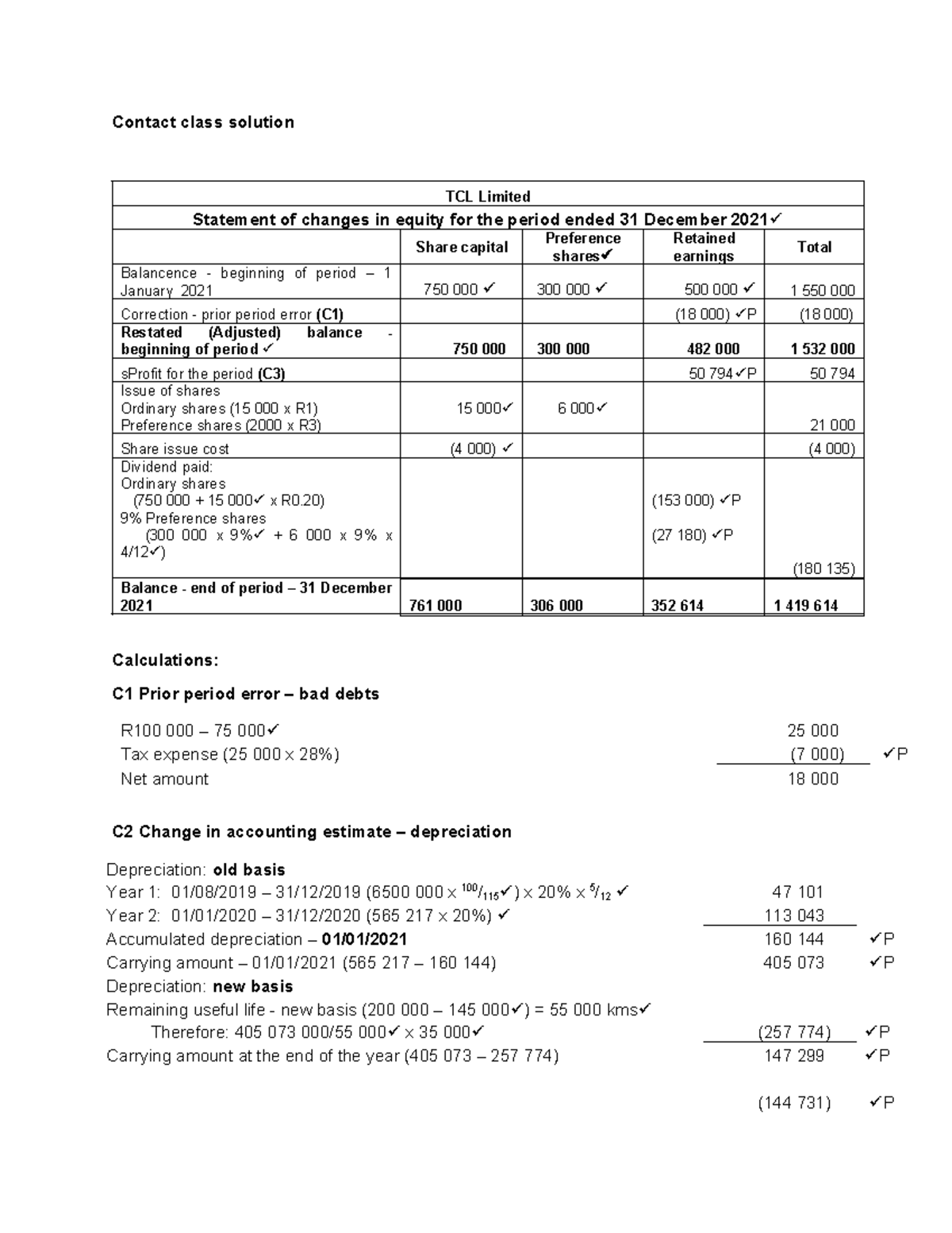 Contact class solution (1) SCE - Contact class solution TCL Limited ...