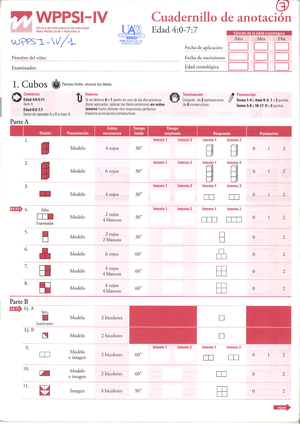 487782003 Cuadernillo Forma B Cuestionario SCQ Tea Ed Form Alt pdf - Psicolgia educativa - Studocu