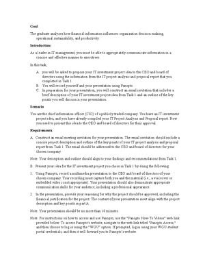 Financial Report of WMT for quarter ending on July 31, 2021 - C928 ...