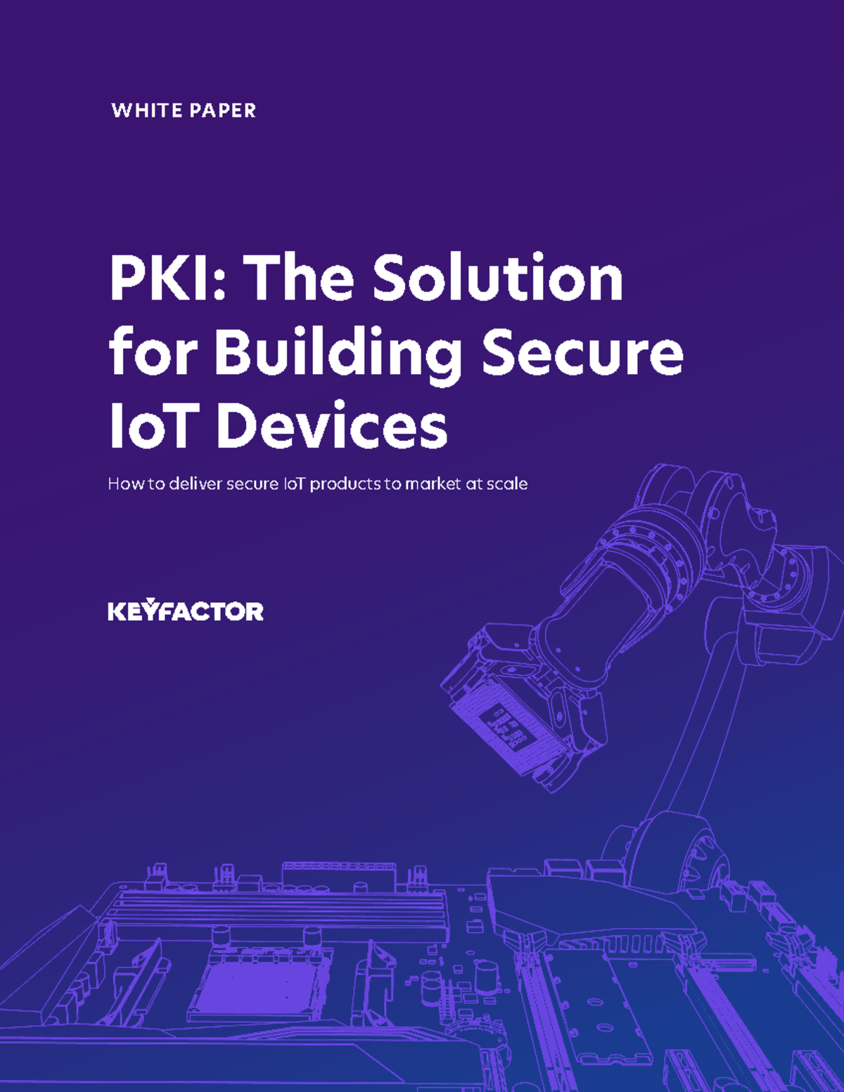 Pki the solution for building secure iot devices - WHITE PAPER PKI: The ...
