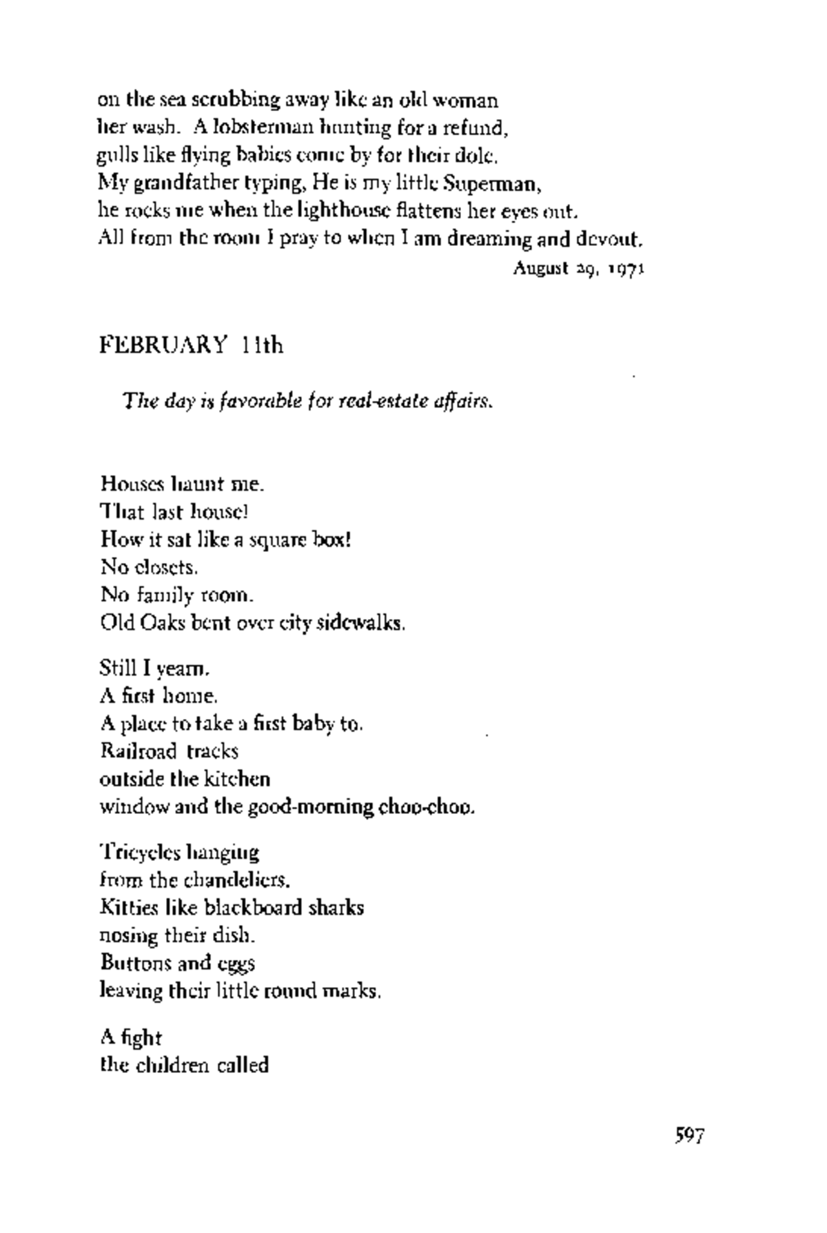 Anne Sexton - The Complete Poems 625 - on the sea scrubbing away like ...