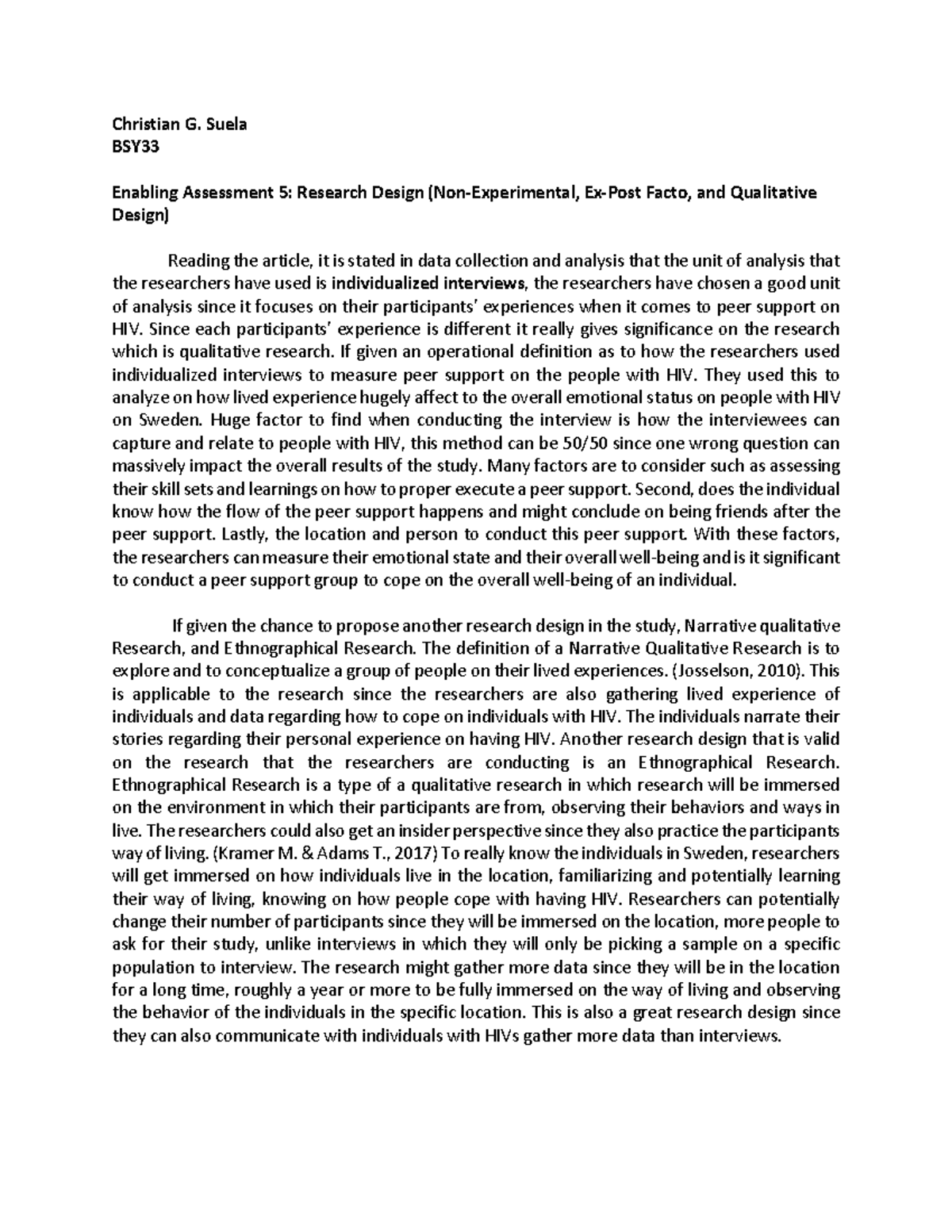 Enabling Assessment 5 R1 - Christian G. Suela BSY Enabling Assessment 5 ...