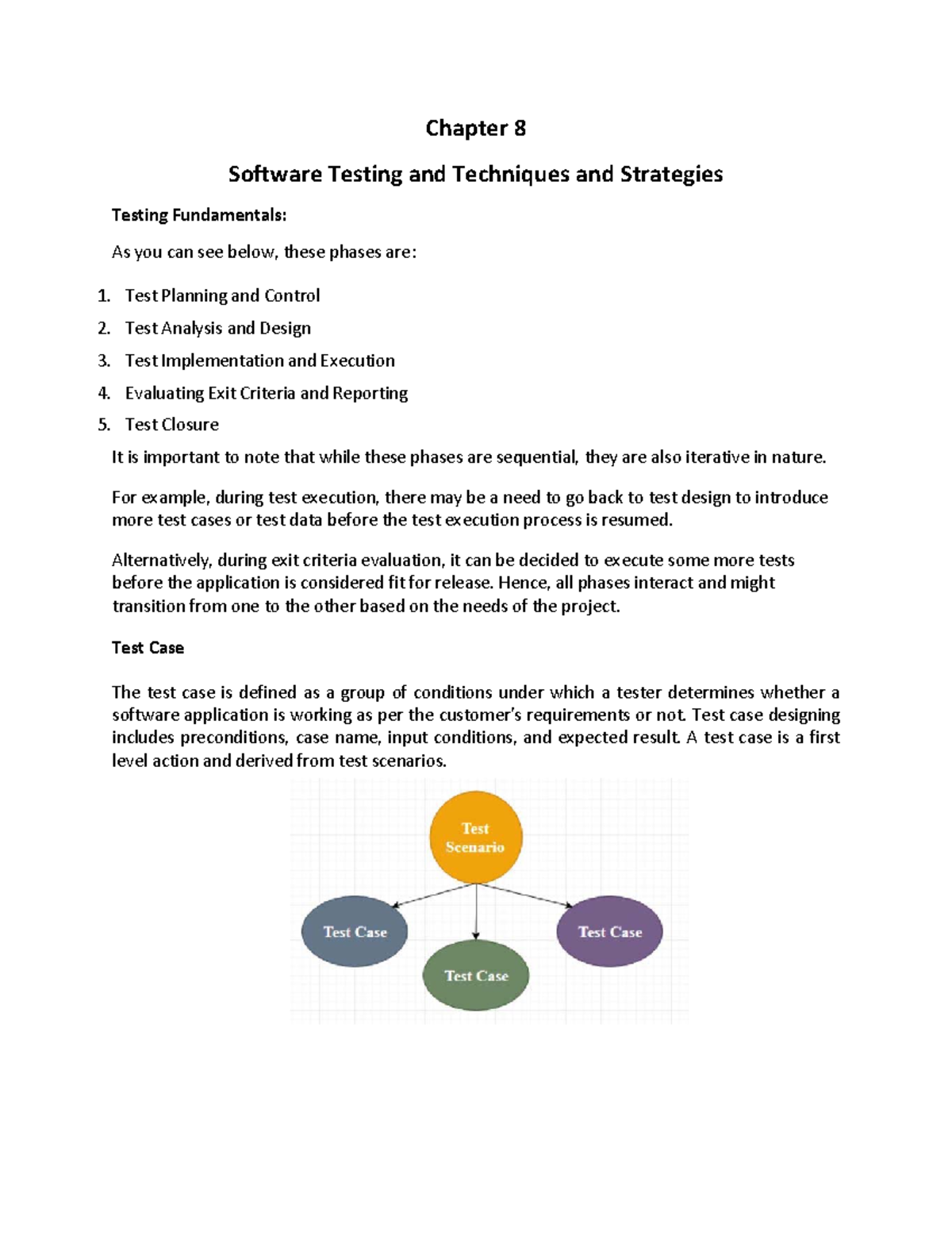 Chapter 8 Part 1 Software Engineering Chapter 8 Software Testing